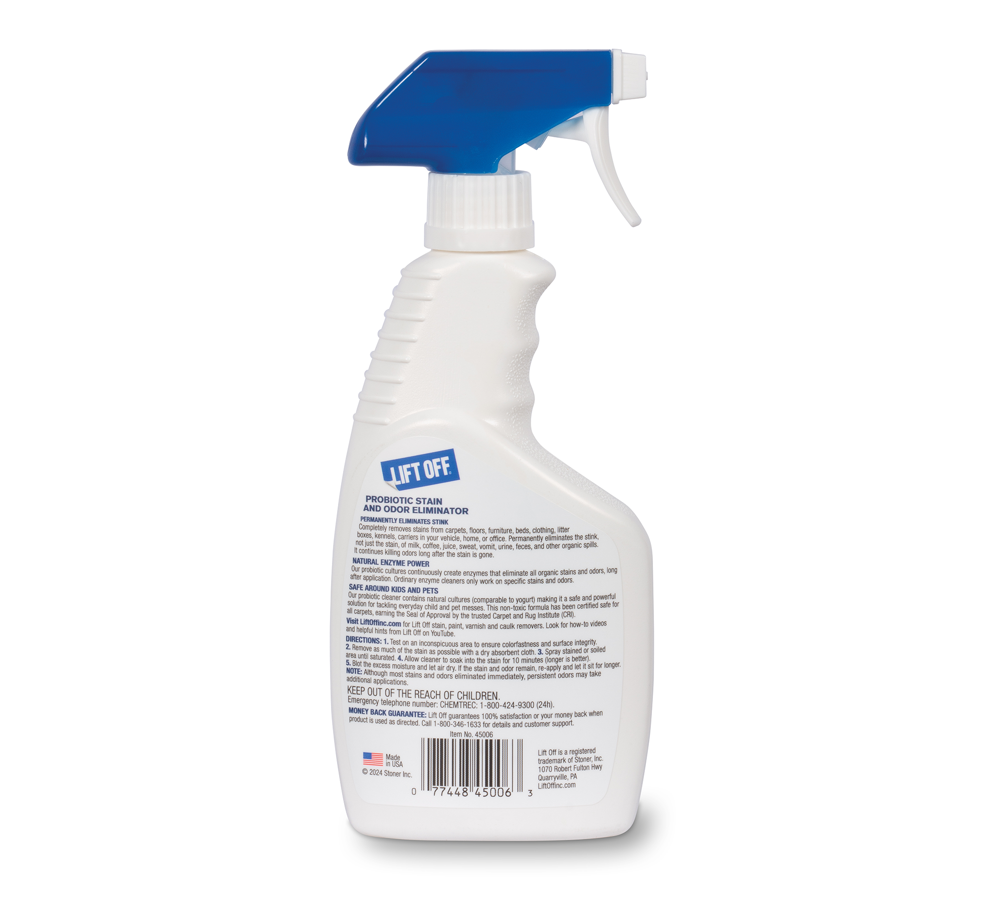 Lift Off Probiotic Stain & Odor Eliminator – Lift Off Inc.
